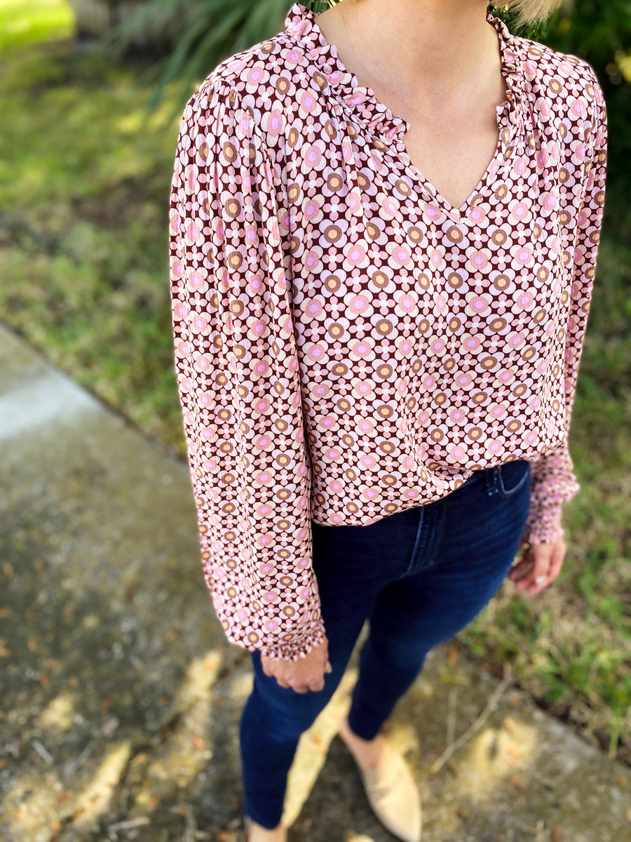 Austin top – Poppy and Hawthorn